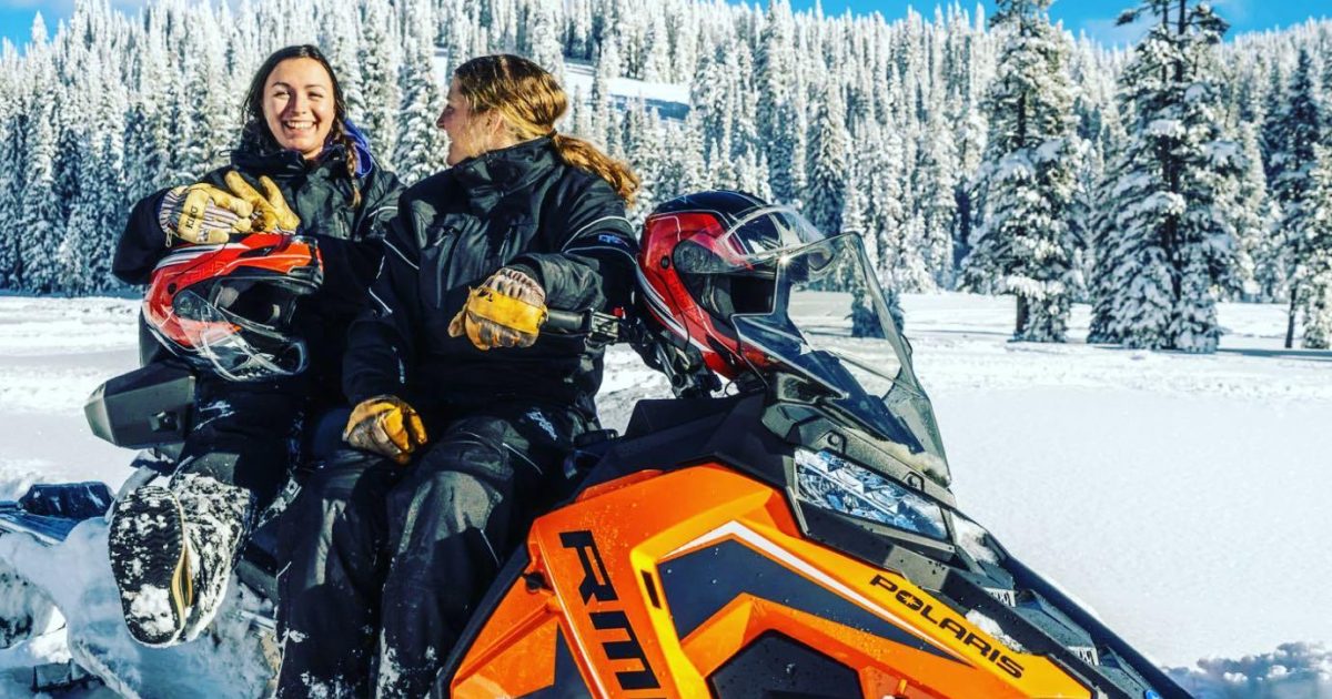 All About the Ride: A 1st Time Snowmobile Experience in Red River | Red ...